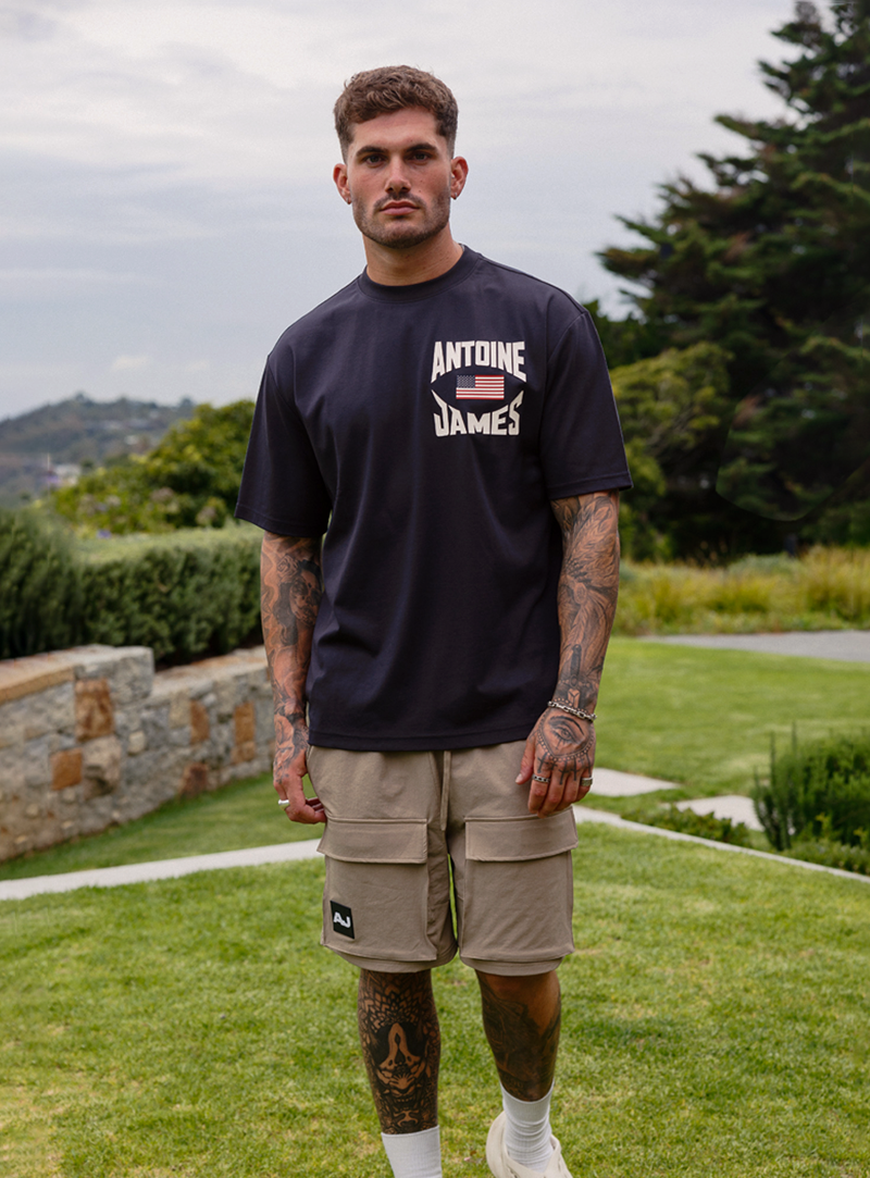 AJ BOX TEE (ONLY M - LEFT) – Antoine James